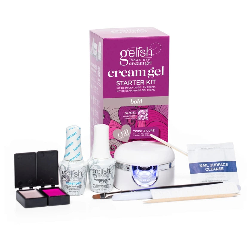 Gelish Cream Gel Bold Starter Kit – Nationwide Nails Supply